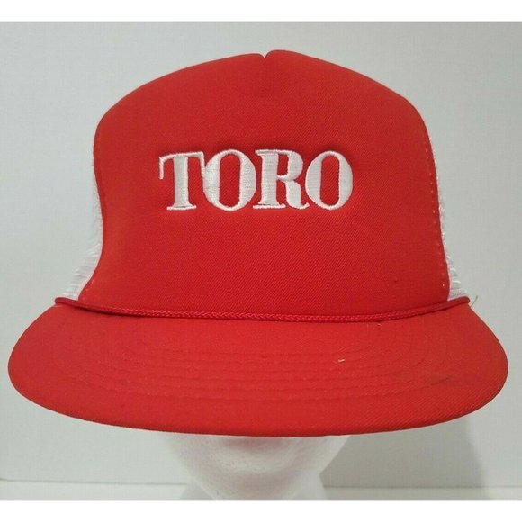 Zweigle | Accessories | Vintage Toro Turf Products Red Trucker Hat Mesh ...